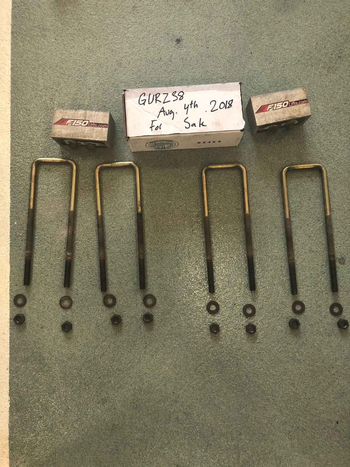 2004-2018 F150 (F-150 Lifts) Halo Lifts 3" Tapered Rear Block Kit ...