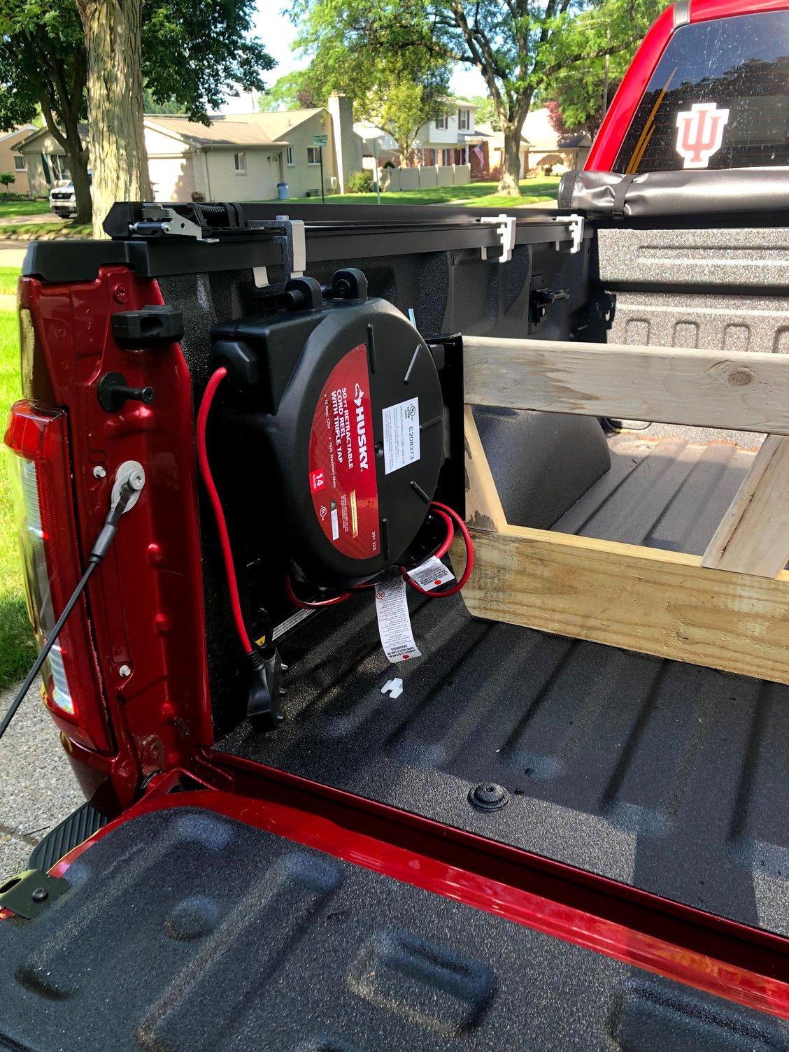 DIY Bed Divider with Power Point Reel - Ford F150 Forum - Community of ...