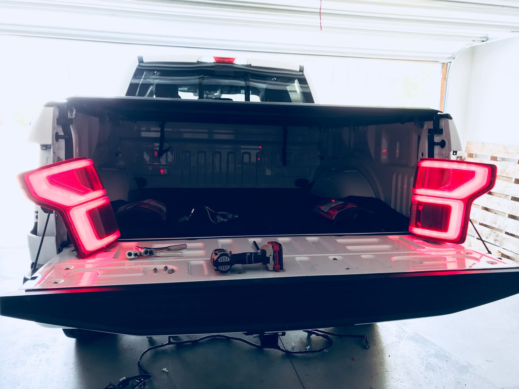 2018 Raptor Style Tailgate Applique Panel Installed - Page 2 - Ford ...