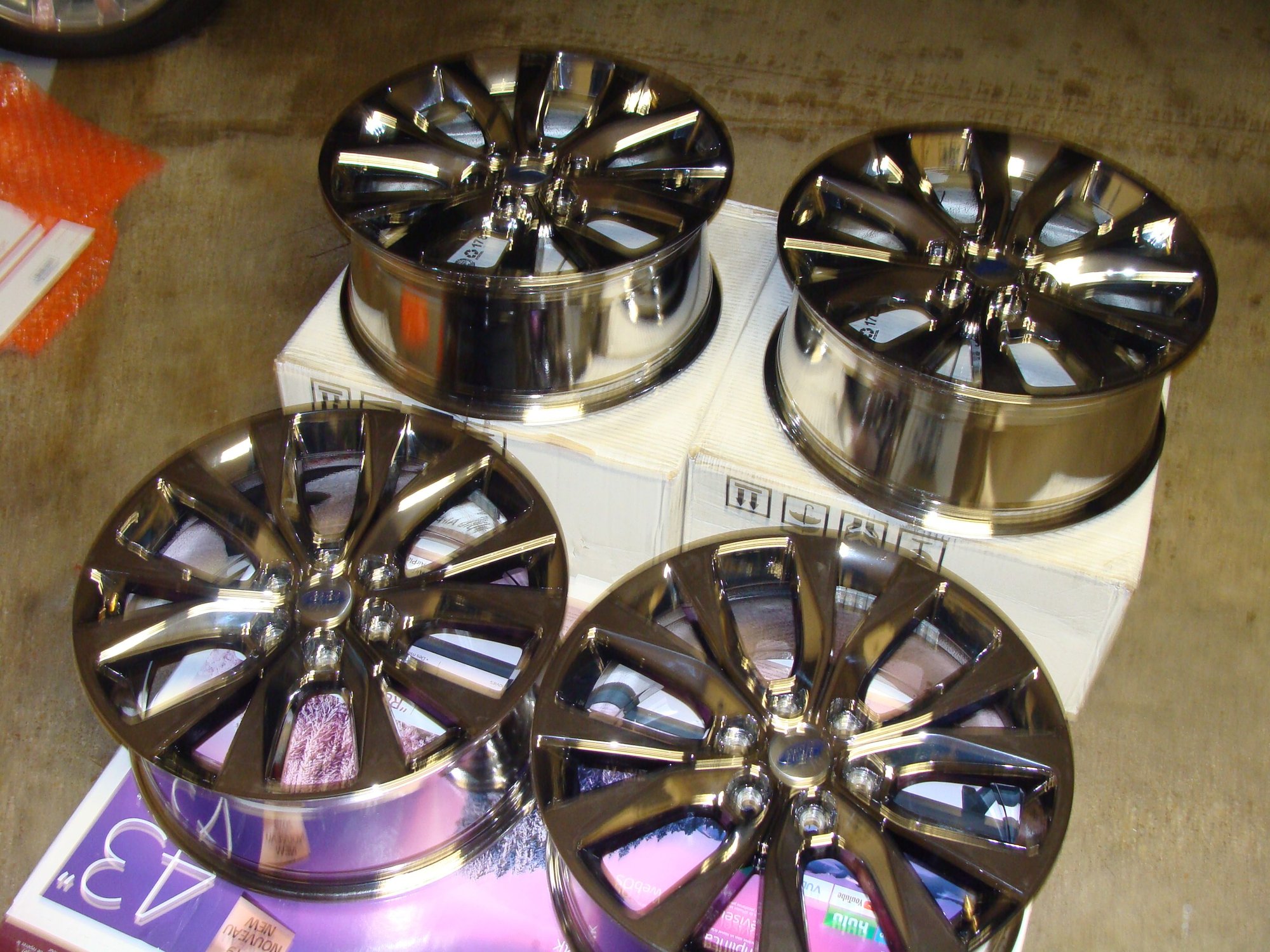 Used F150 2017 Chrome rims. OE Brand Replica 20x8.5 $600 - Ford F150 ...