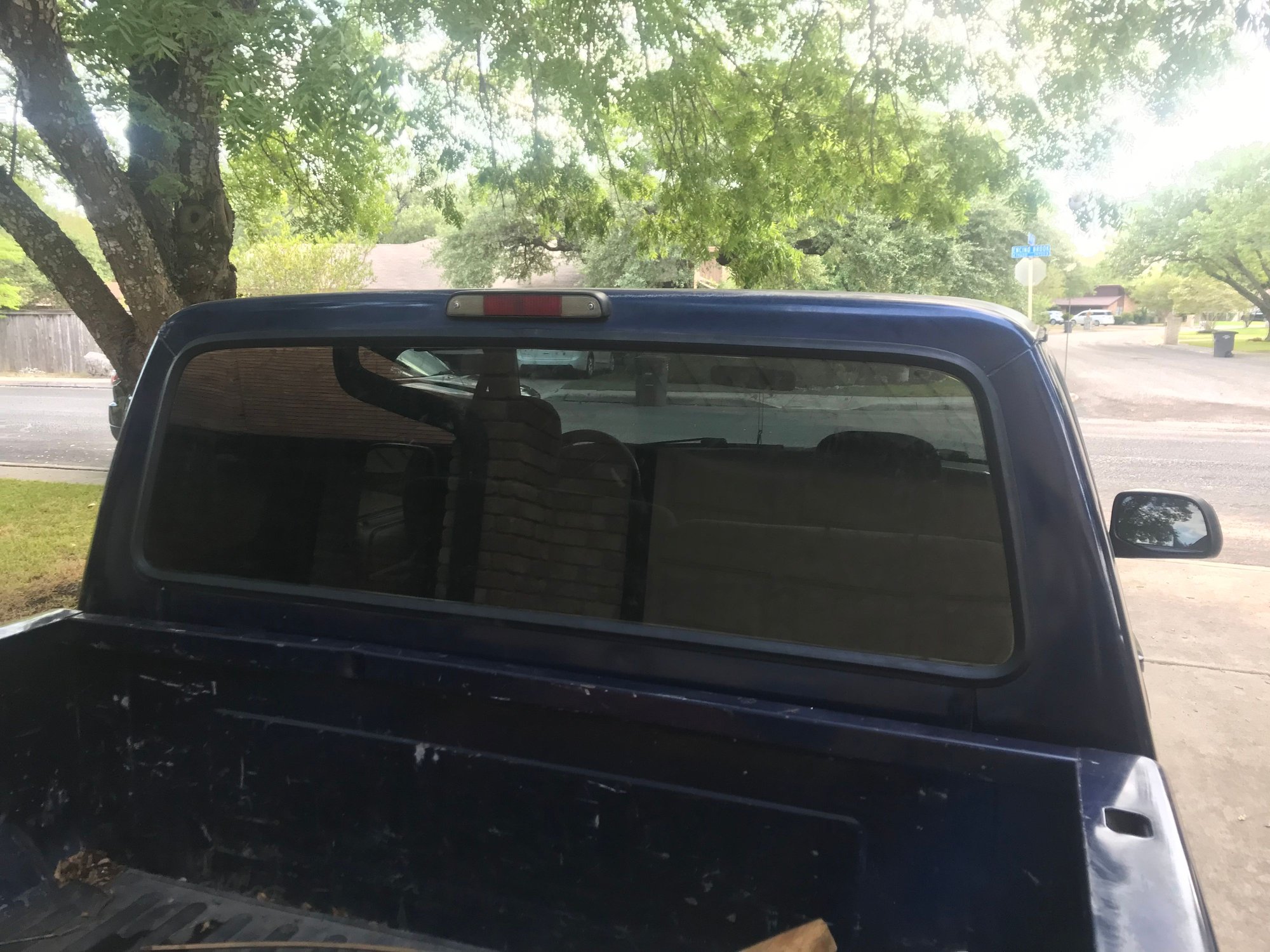 Rear Window Resealed - Ford F150 Forum - Community of Ford Truck Fans