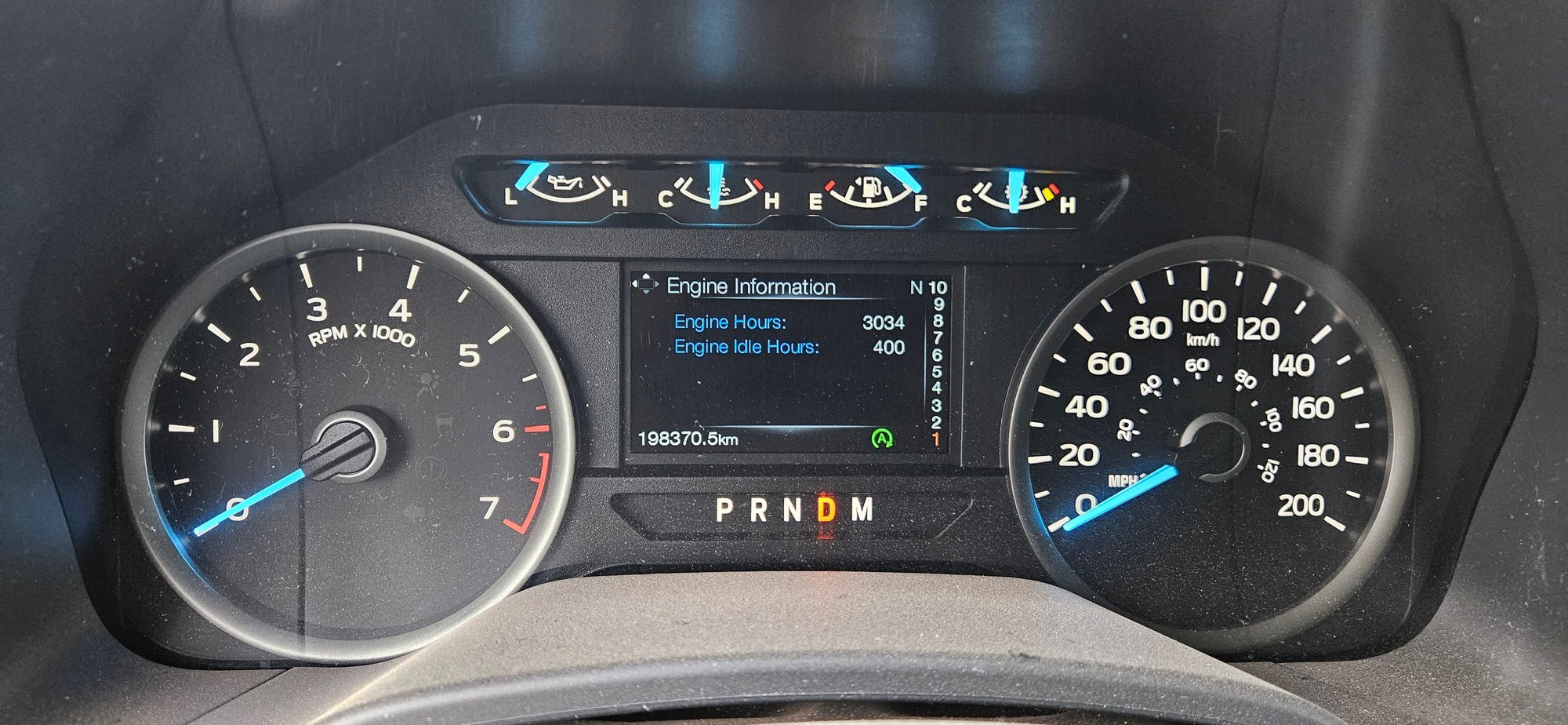 Engine hours vs idle hours and odometer reading - Ford F150 Forum ...