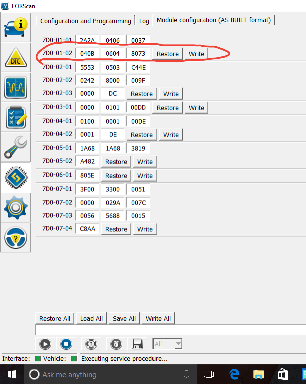 OEM Ambient Lighting Installed in 2015 XLT, MFT Controlled, Success ...