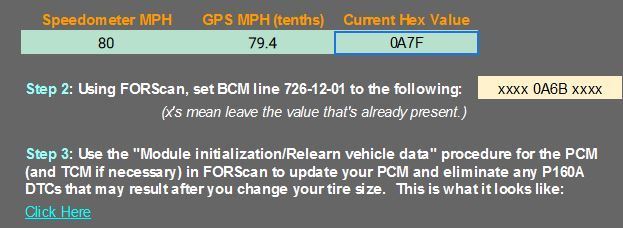 FORScan and Tire Size - Ford F150 Forum - Community of Ford Truck Fans