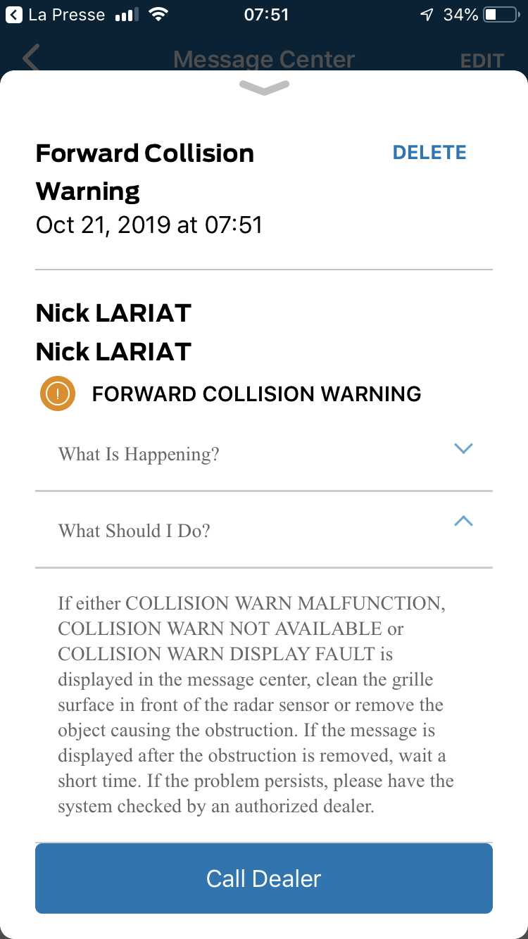 Forward collision warning - where is the sensor ? - Ford F150 Forum ...