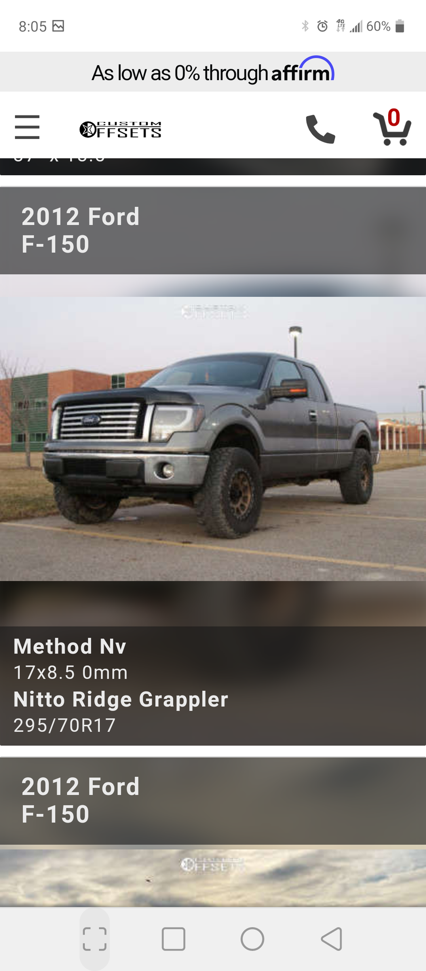 Got zero offset wheels? please post them here - Ford F150 Forum ...