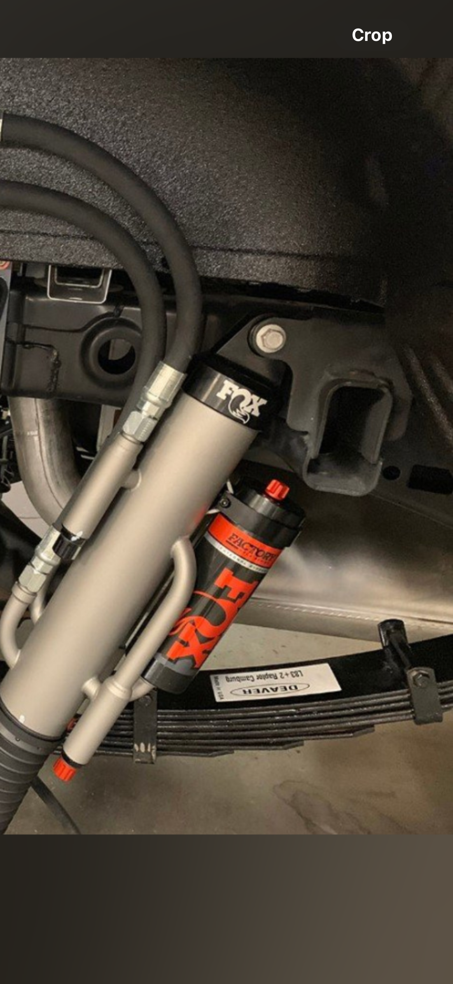 Need to modify rear shock towers to utilize gen 2 raptor shocks ...