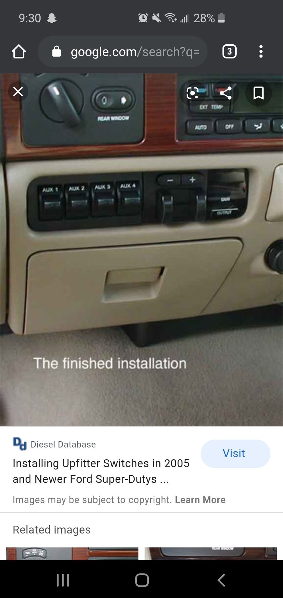 Ford Super Duty Upfitter switches in an F150 - Ford F150 Forum ...