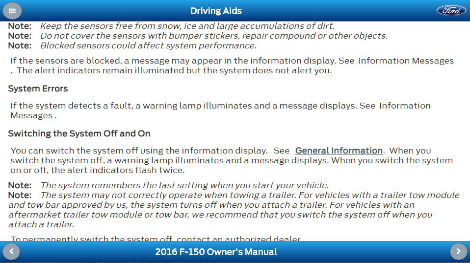 BLIS doesn't work when trailer is attached...? - Ford F150 Forum ...