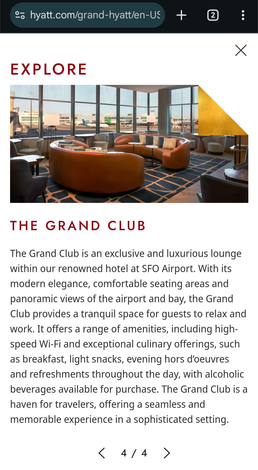 Grand Hyatt @ SFO REVIEW - MASTER THREAD - Page 41 - FlyerTalk Forums