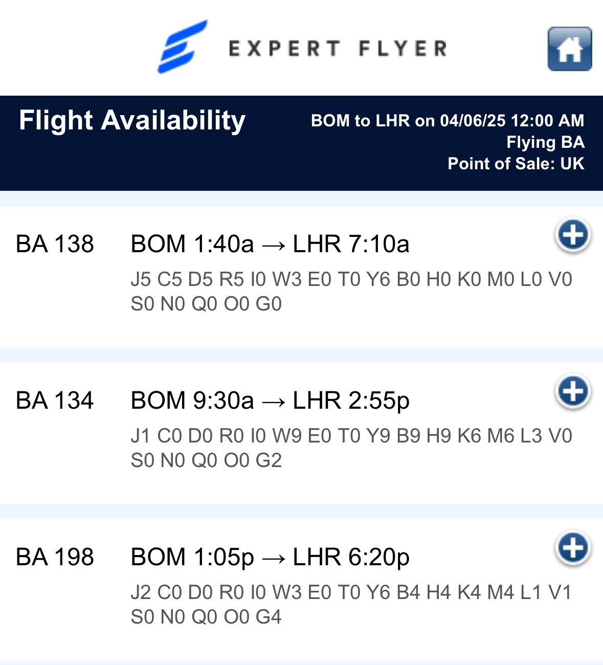 Help to check BA seat availability and BA flight loads | 2024/25 ...