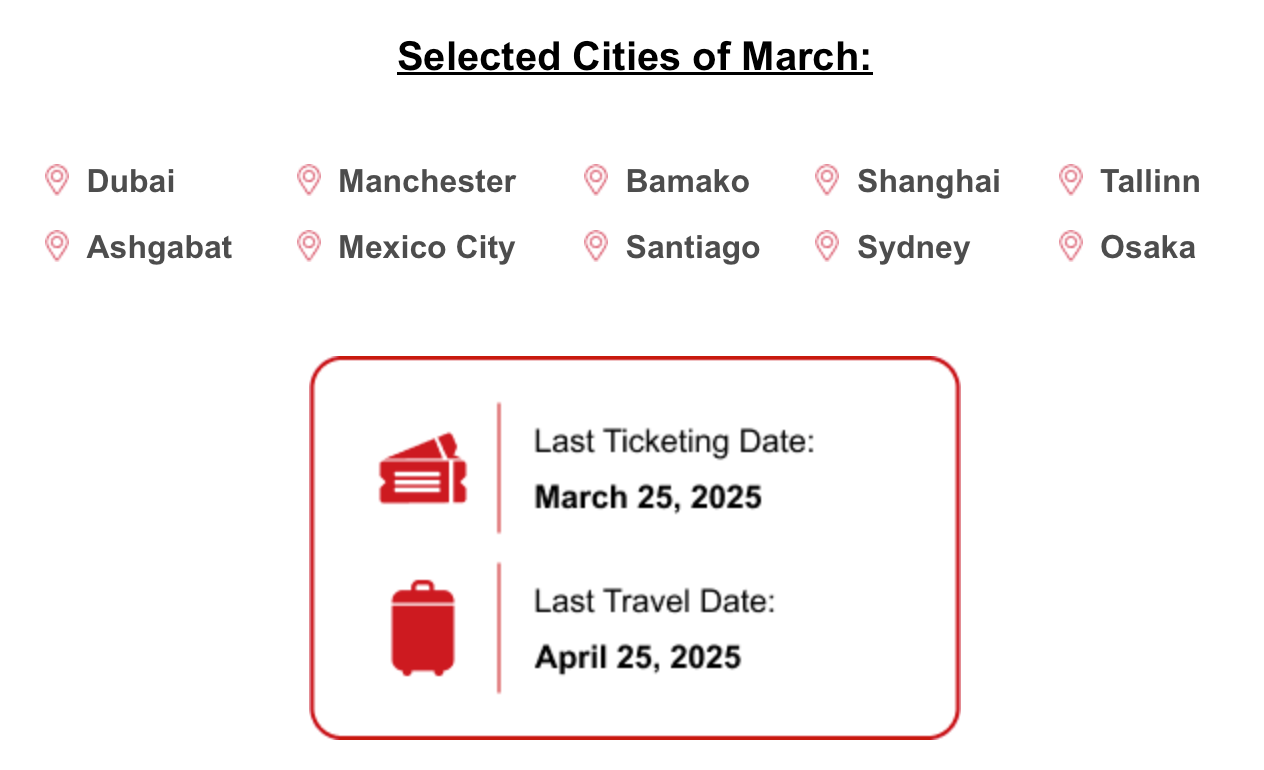 Status Miles Promo (status miles * 2 to 10 monthly changing ...