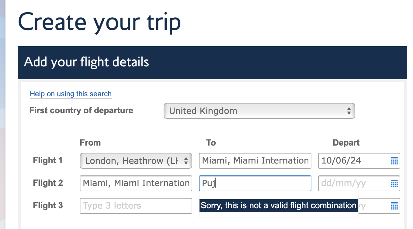 Booking Multi-city in USA - FlyerTalk Forums