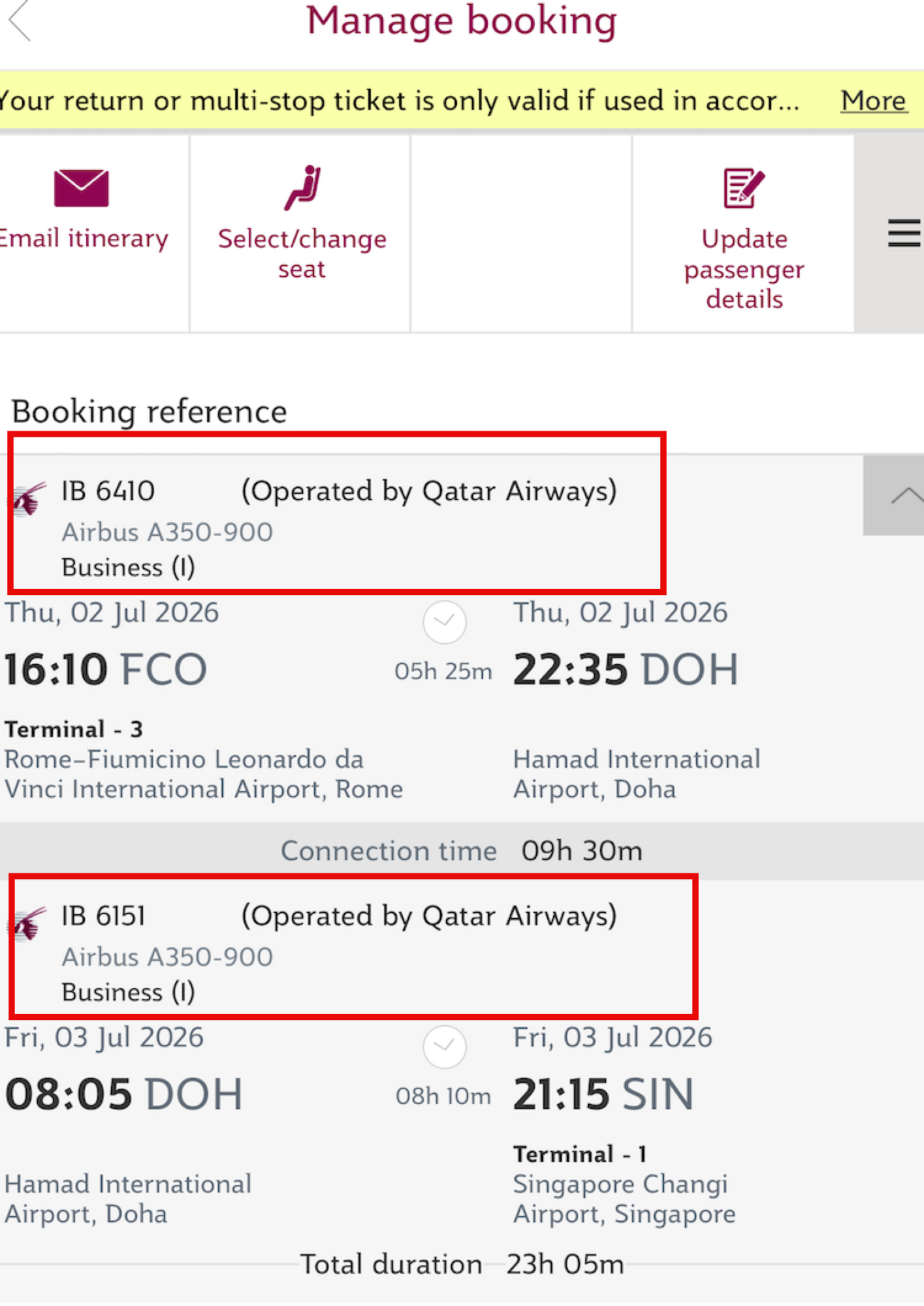 Is this really I Class? - FlyerTalk Forums