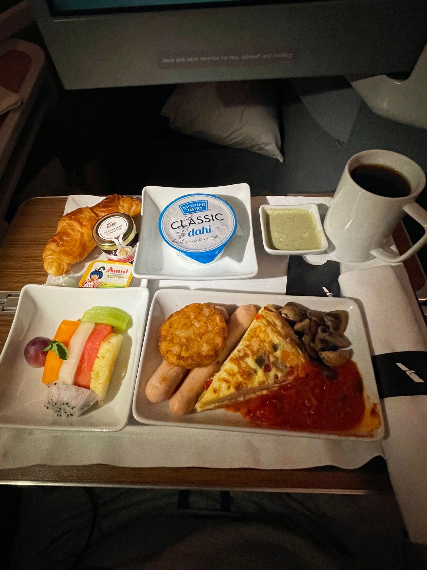 2023 AA International Meal / Meals - menu / photos / etc. (master ...