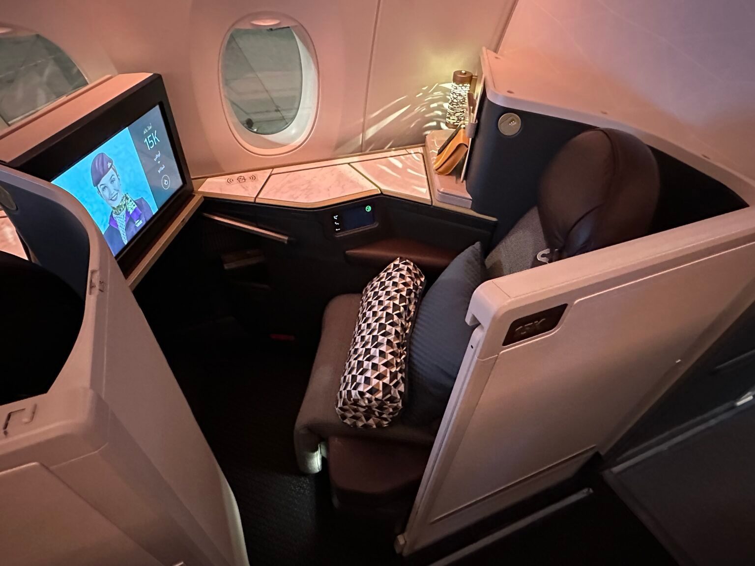 Club suite design fault - catch of storage compartment cover being ...