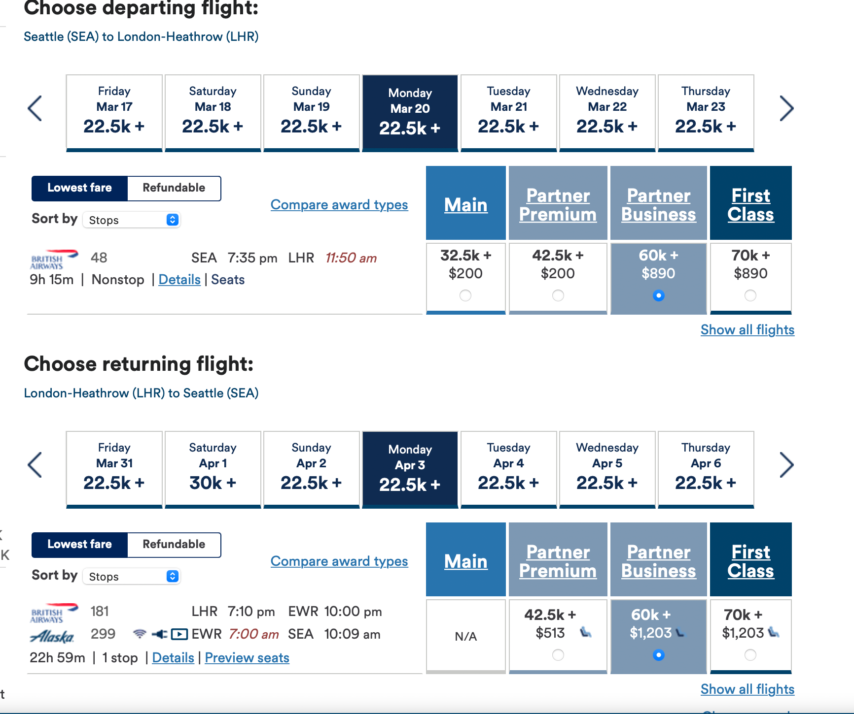 Outrageous (New) BA Mileage Redemption Surcharges - Page 2 - FlyerTalk Forums