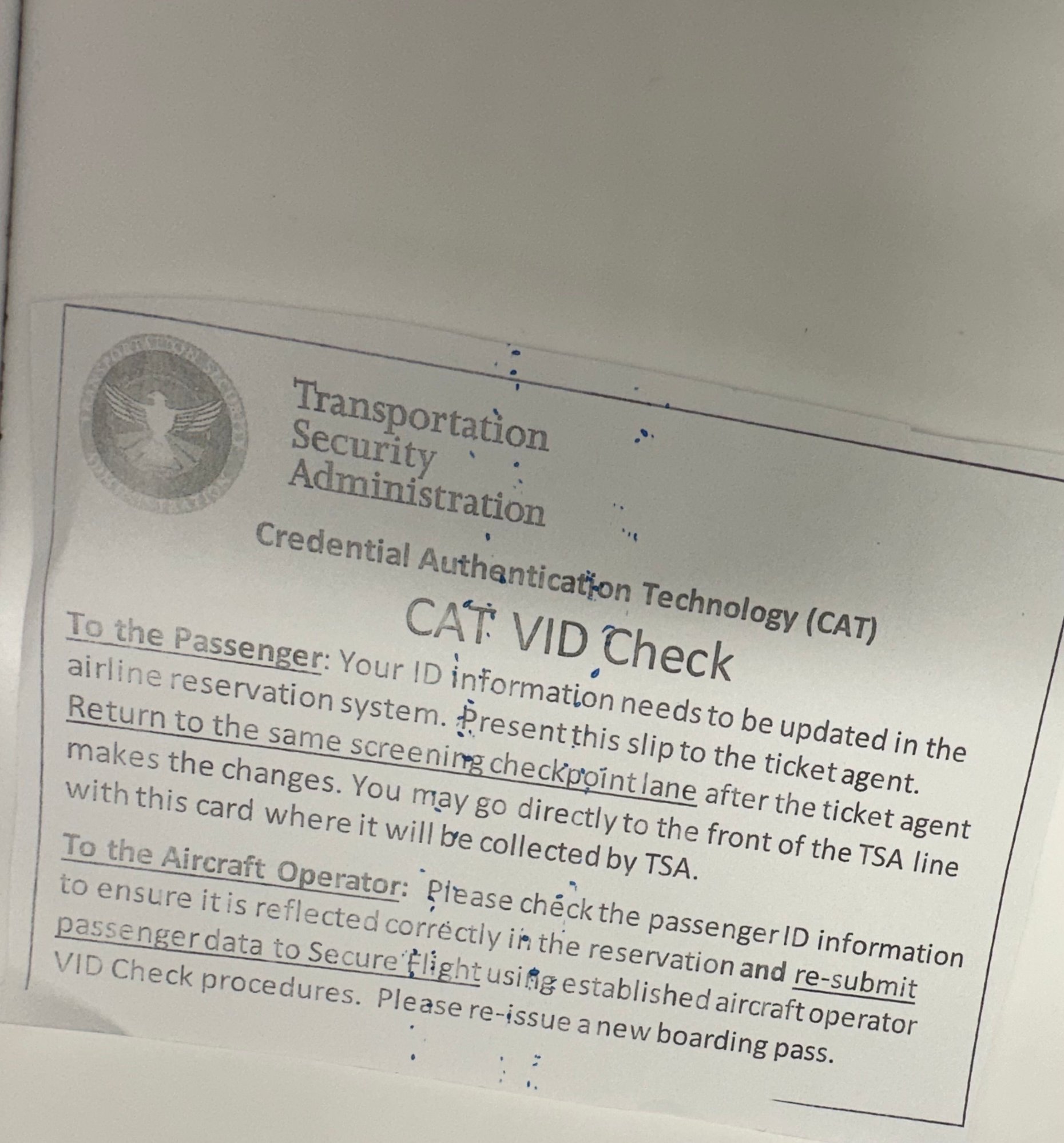 TSA Pre-Check / PreCheck Known Traveler program for AA FFs (2016 ...