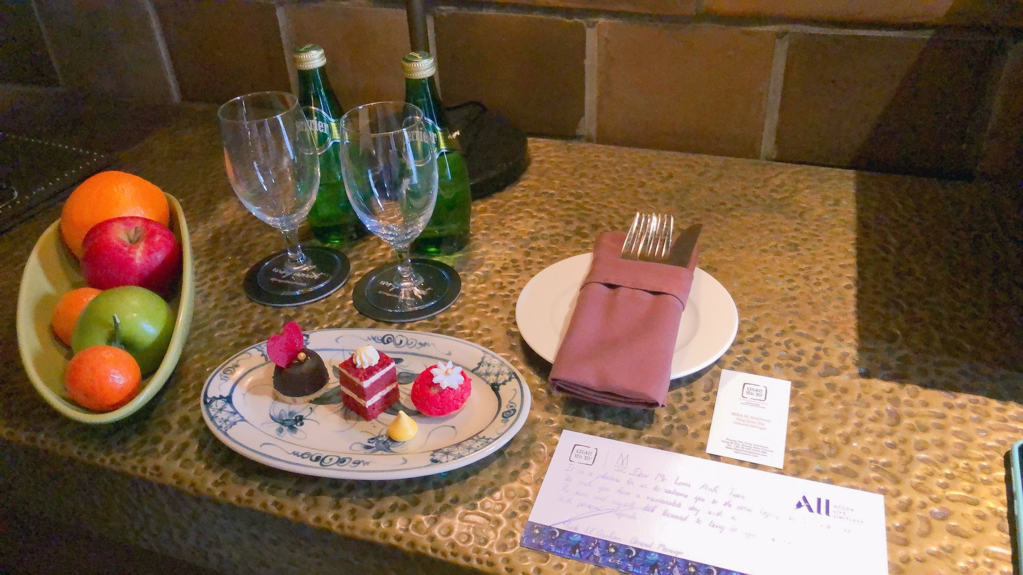 Diamond/Platinum/Gold Welcome Amenities at Accor Hotels (2021 ...