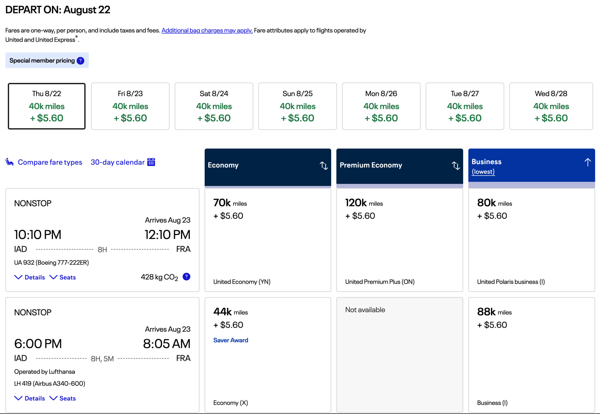 Complaints about lack of partner availability on Aeroplan (2022 onwards) - Page 140 - FlyerTalk ...