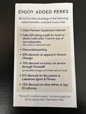 Hyatt Regency Chicago REVIEW - MASTER THREAD - Page 28 - FlyerTalk Forums