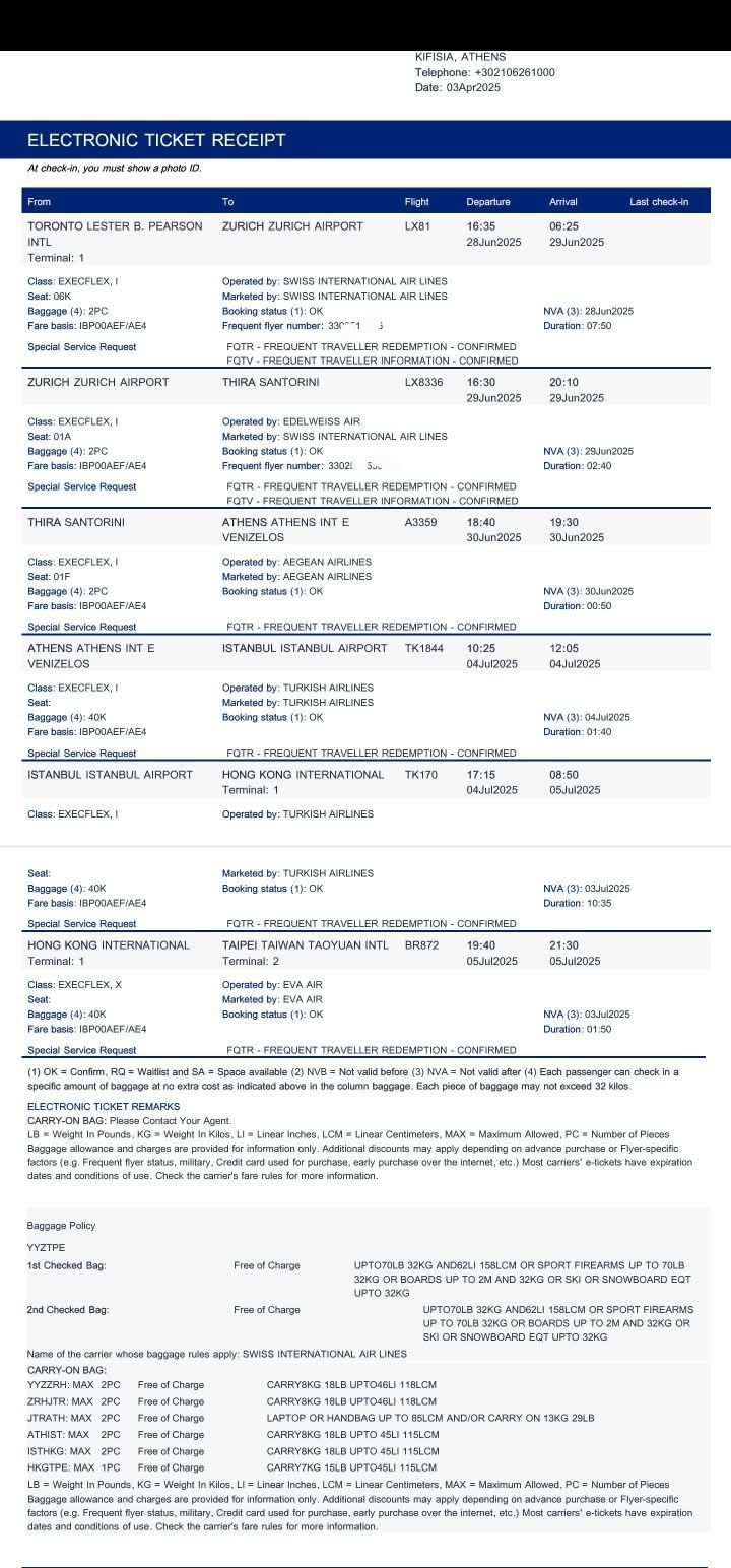 Aeroplan partner availability issues and complaints (2024 onwards) - Page 73 - FlyerTalk Forums