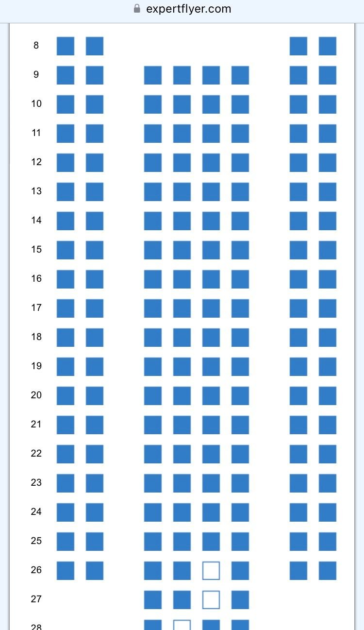 Aer Lingus EI seat maps and availability on ExpertFlyer - FlyerTalk Forums