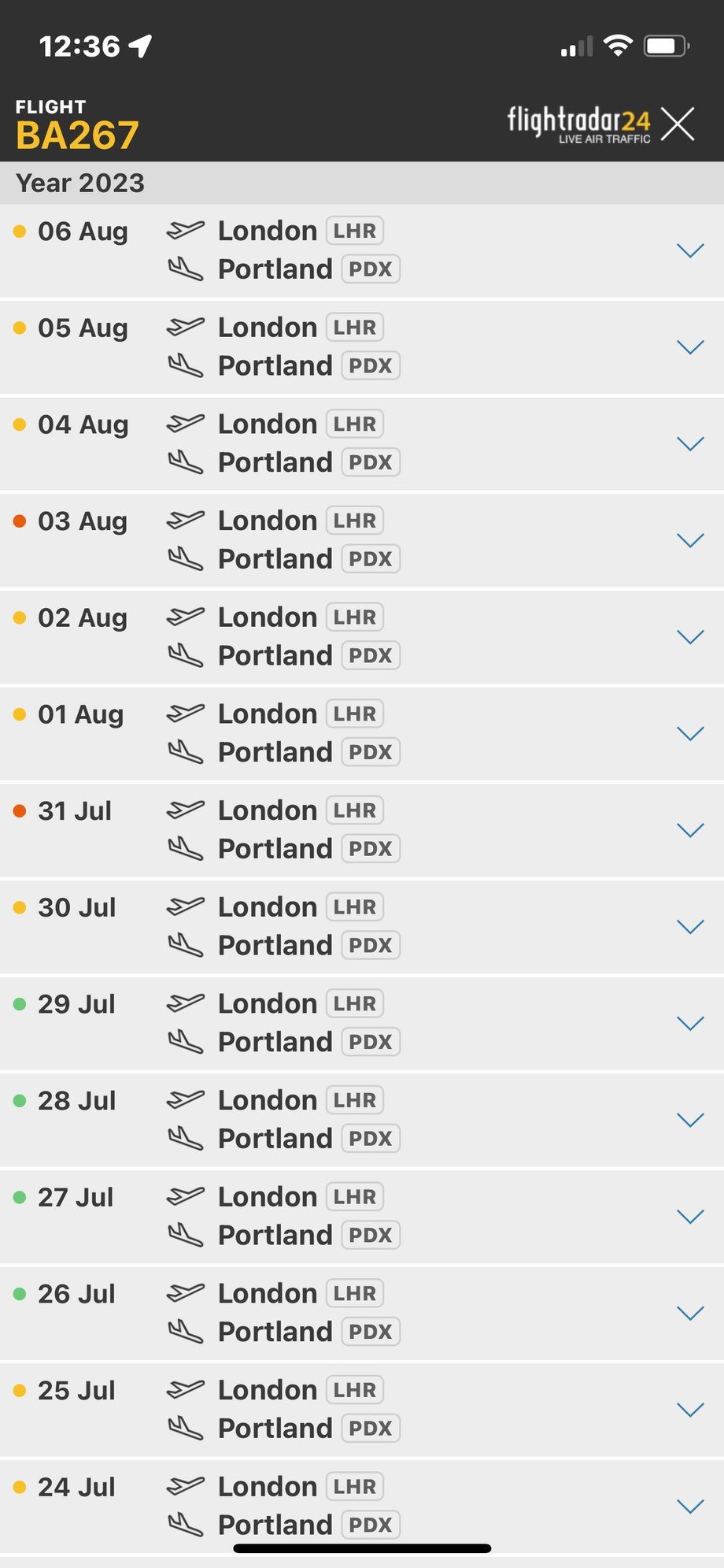 BA267 LHR-PDX cancellations and delays. - FlyerTalk Forums