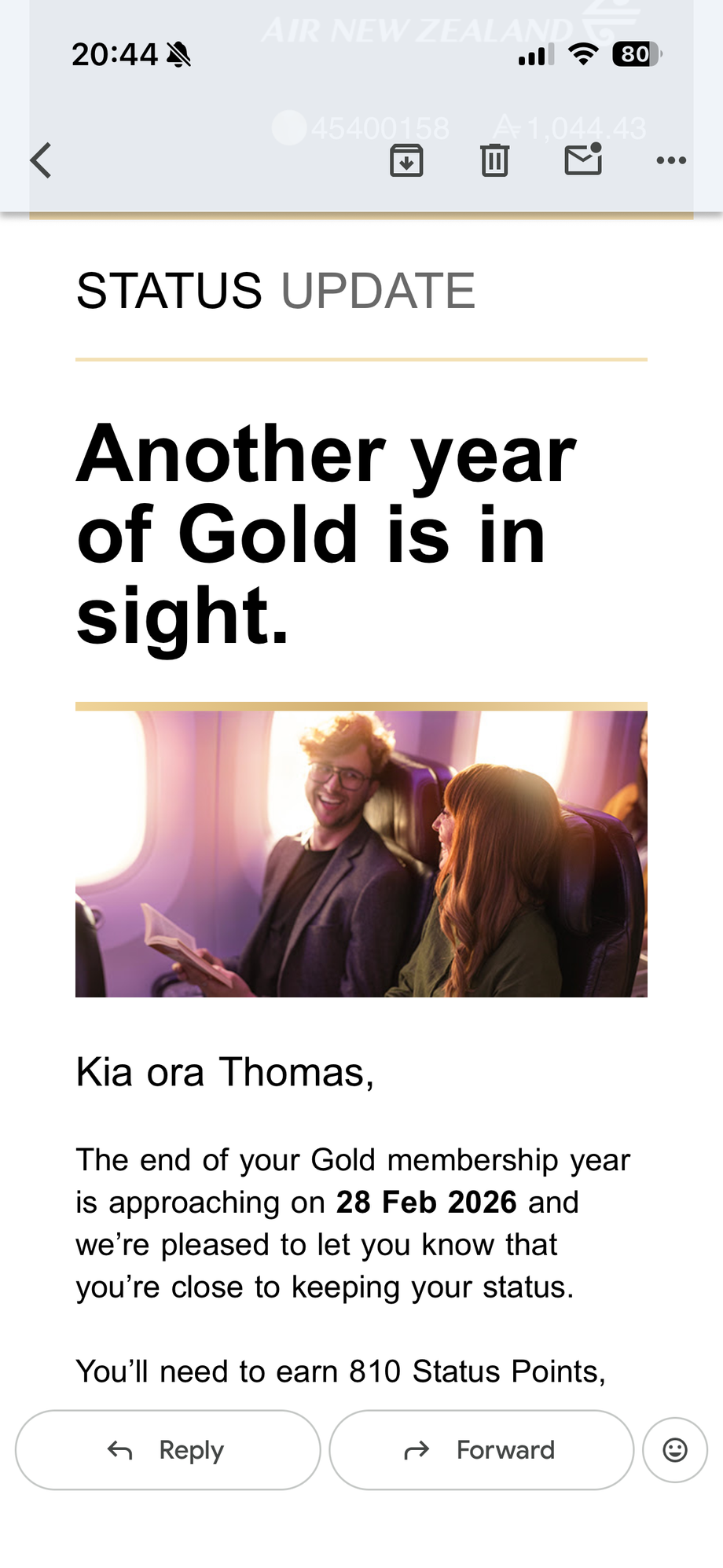 FlyerTalk Forums - Airpoints is now Koru. What the FFP changes and new ...