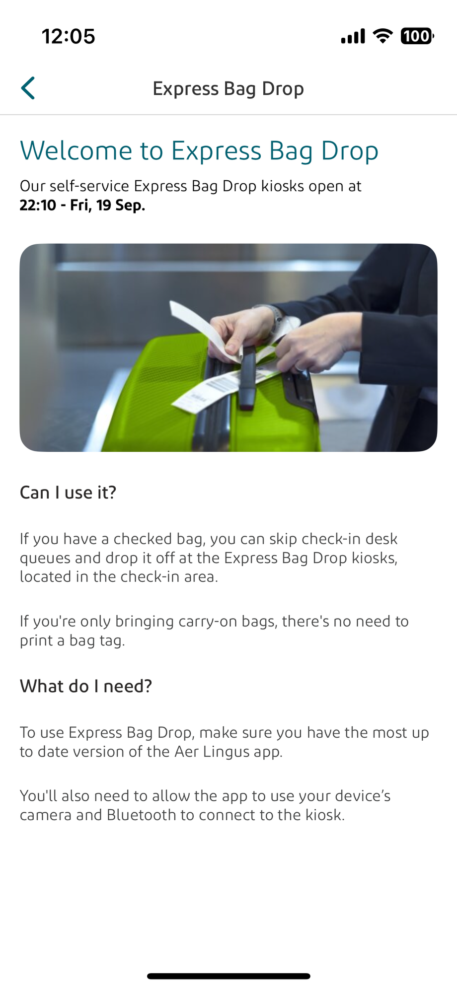 Express Bag Drop - FlyerTalk Forums