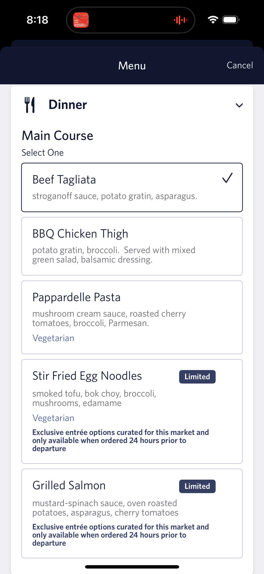 Delta In-Flight Meal/Food Service: The Definitive Thread — 2025 Edition ...
