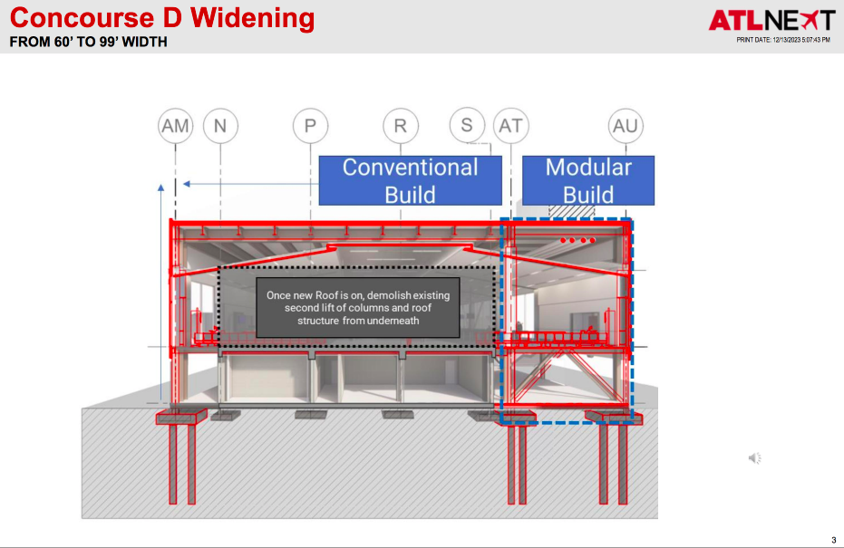 Atlanta Concourse D Widening and Concourse E Extension - Page 23 ...