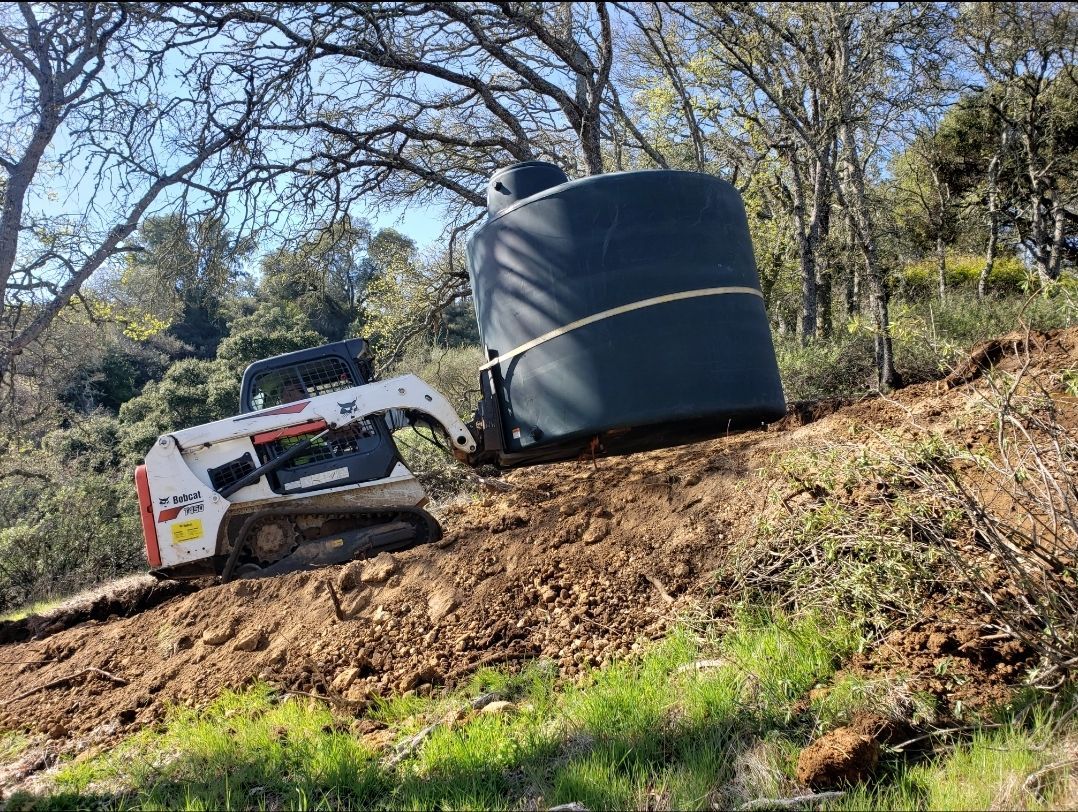 Moving water tanks up the hill for more pressure - Need advice on ...