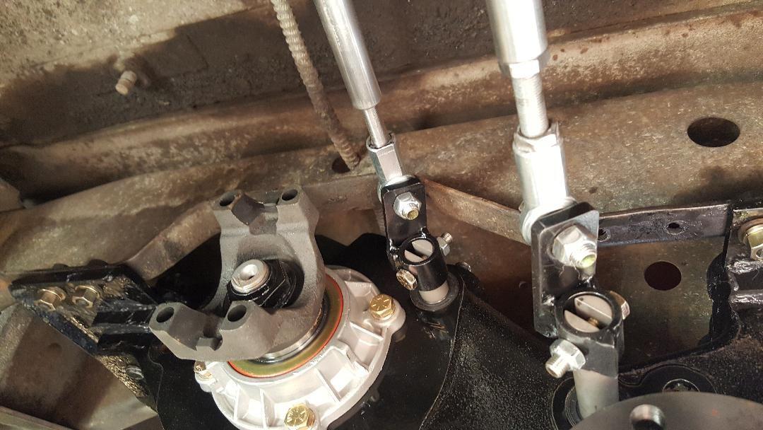 Shifter rod linkage fabrication, 76 Highboy Np205 - Ford Truck ...