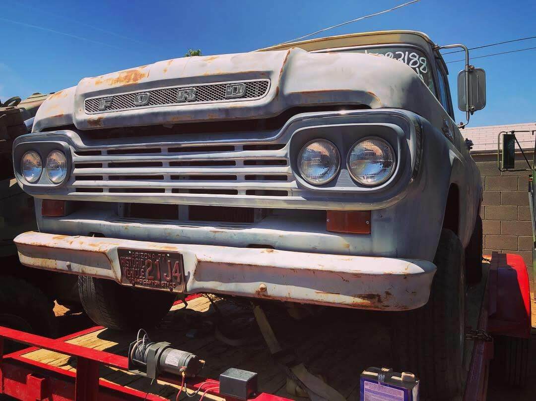 1959 F100 sitting on 1983 Bronco 4x4 Frame - Ford Truck Enthusiasts Forums