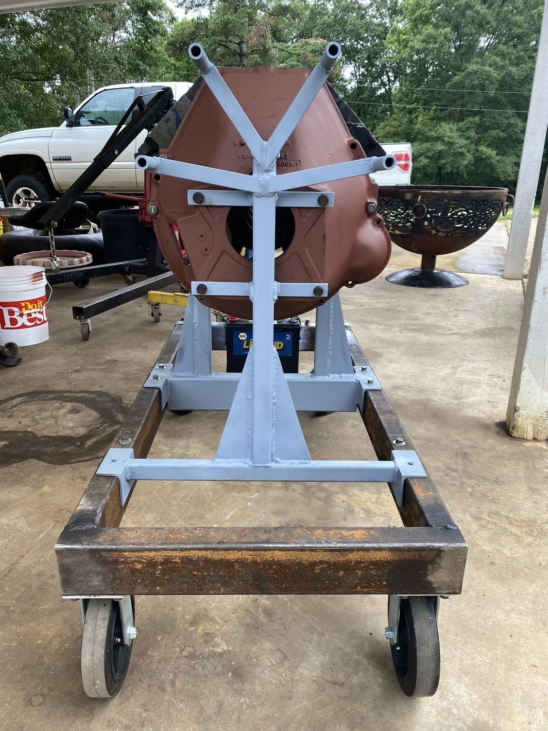 Engine test stand build - Ford Truck Enthusiasts Forums