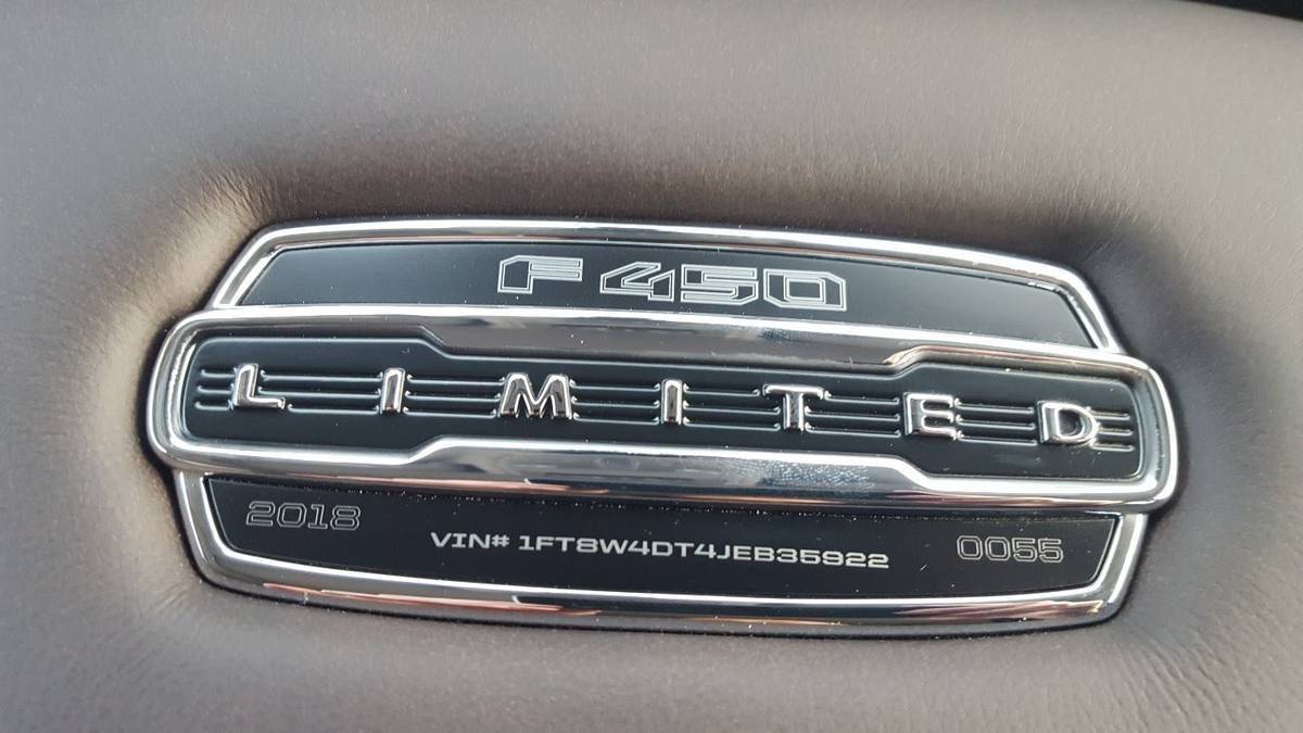 2018 Ford F450 Limited Ruby Red (#55 built) - Ford Truck Enthusiasts Forums