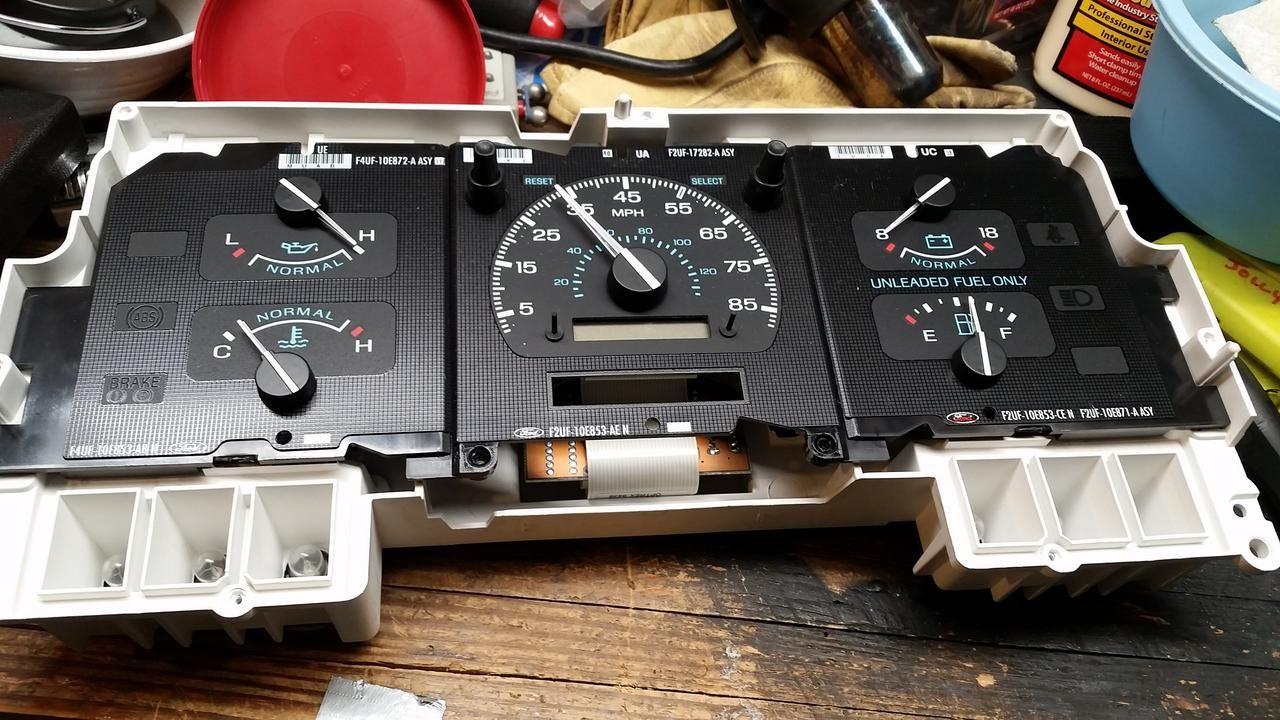 PSOM removal from instrument cluster help needed. - Ford Truck ...