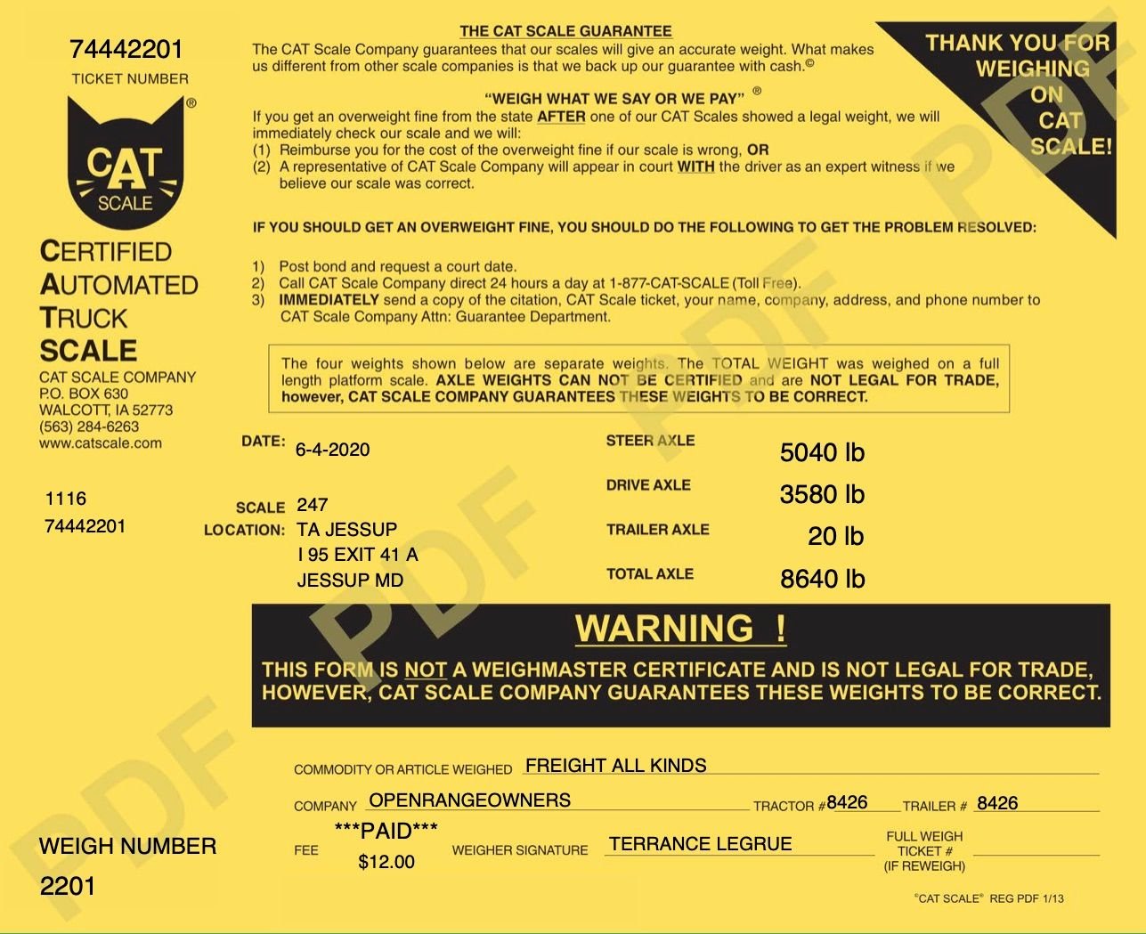 Max Payload Capacity 2020-2021 F350 PSD SRW - Page 4 - Ford Truck ...