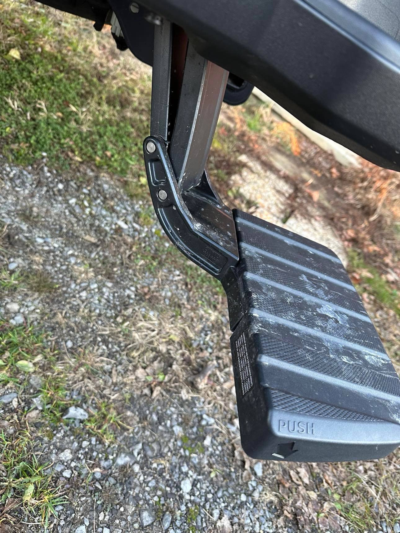 Fold Out rear bumper step - Ford Truck Enthusiasts Forums