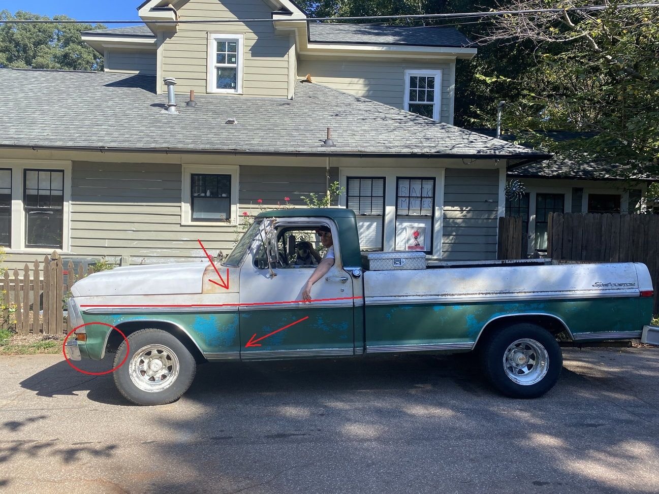 1971 F100 - Replacing bed/fender/ect before painting - Ford Truck ...