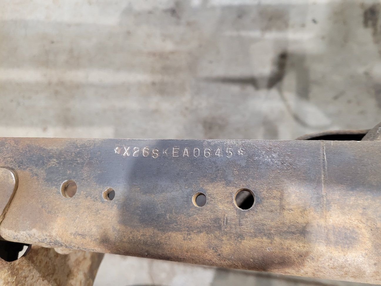 A Classic Conundrum - Where is the Frame VIN Stamping? - Ford Truck ...