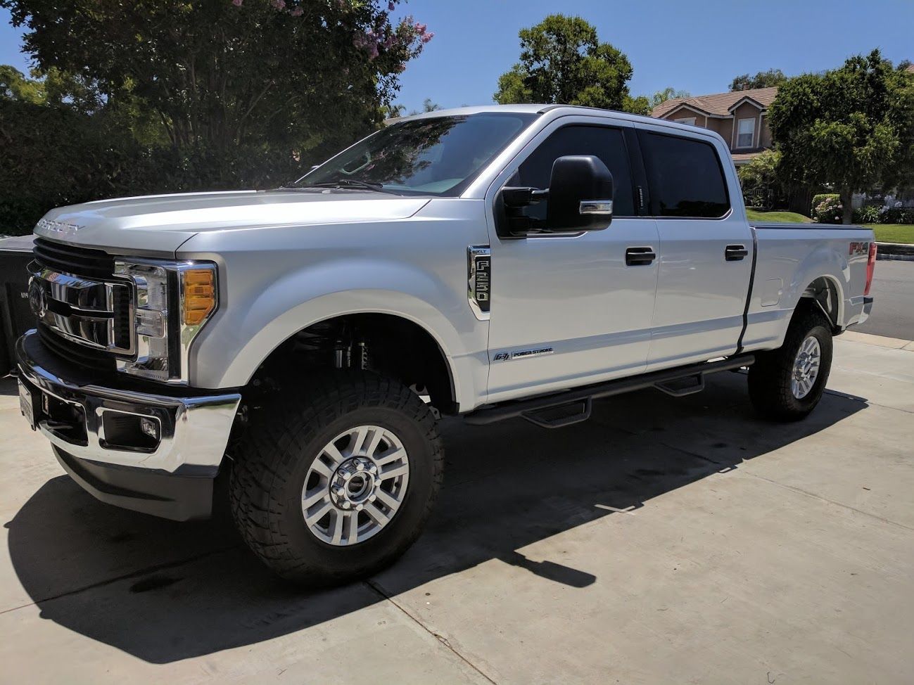 2017/2018 F250 XLT leveled w/ 35's on 18" rims - Ford Truck Enthusiasts ...