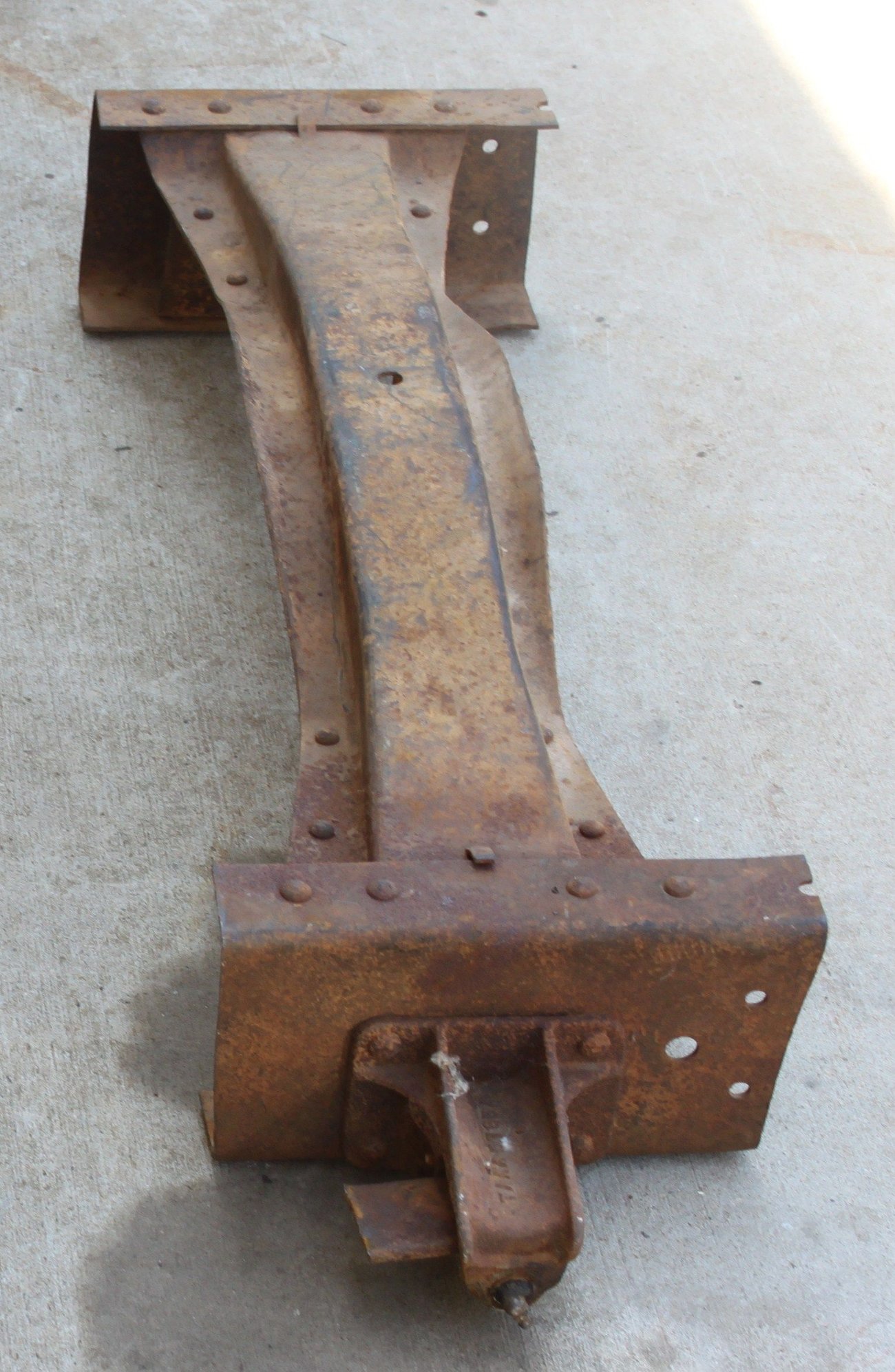 53-56 F100 Rear Spring Front Hanger Frame crossmember - Ford Truck ...