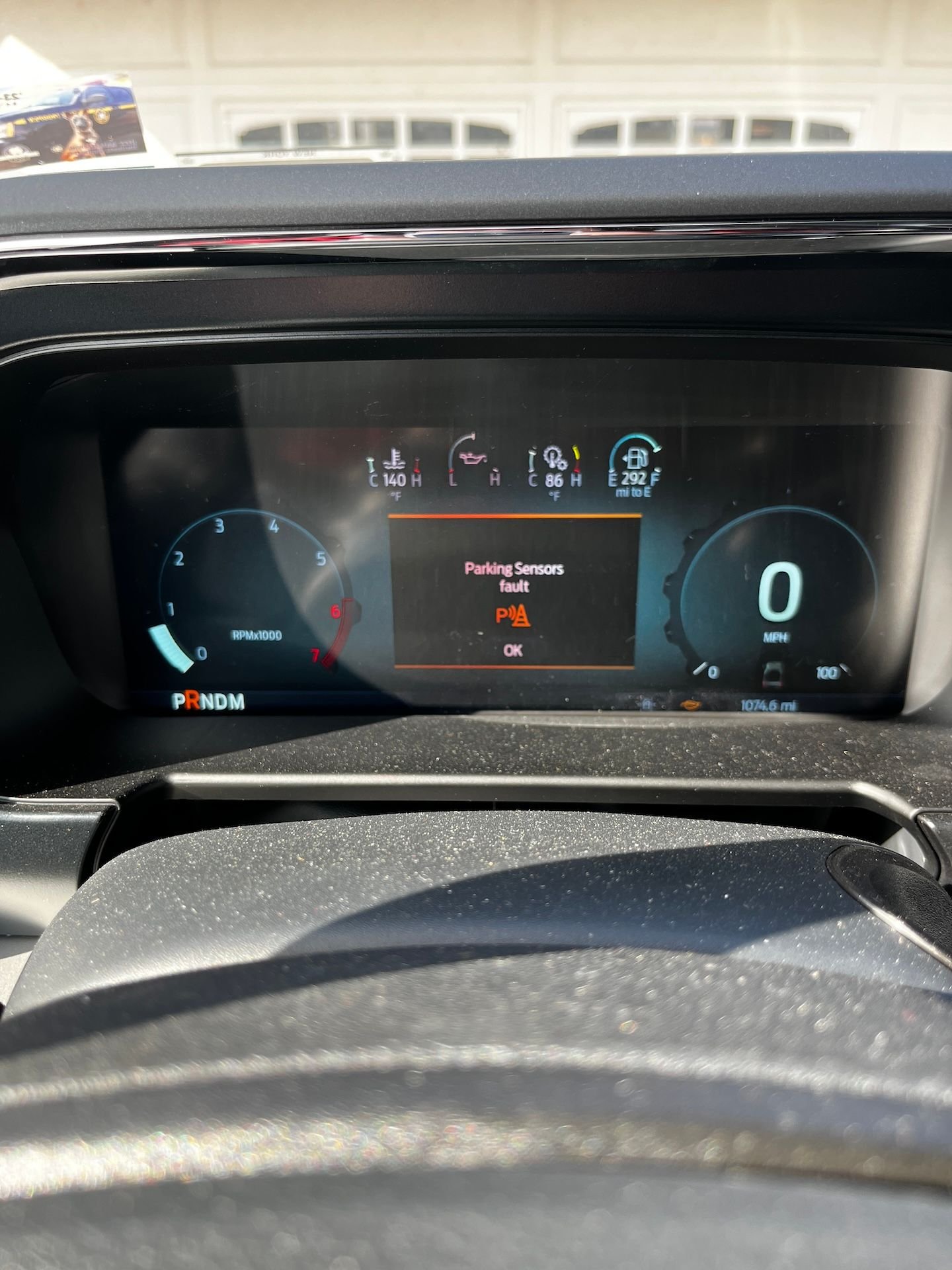 Parking sensor fault - Ford Truck Enthusiasts Forums