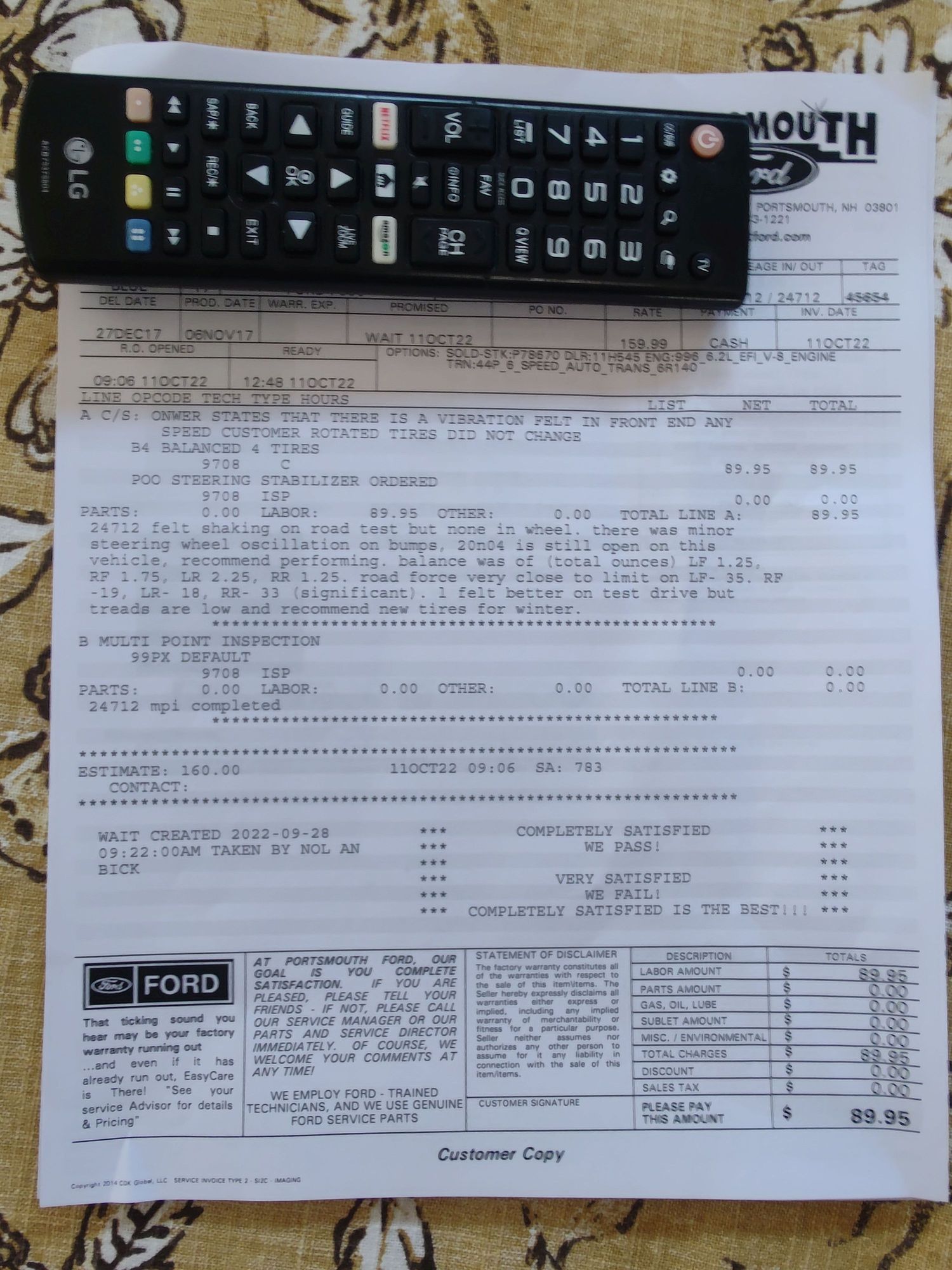 Front End Shake/Shimmy - Ford Truck Enthusiasts Forums