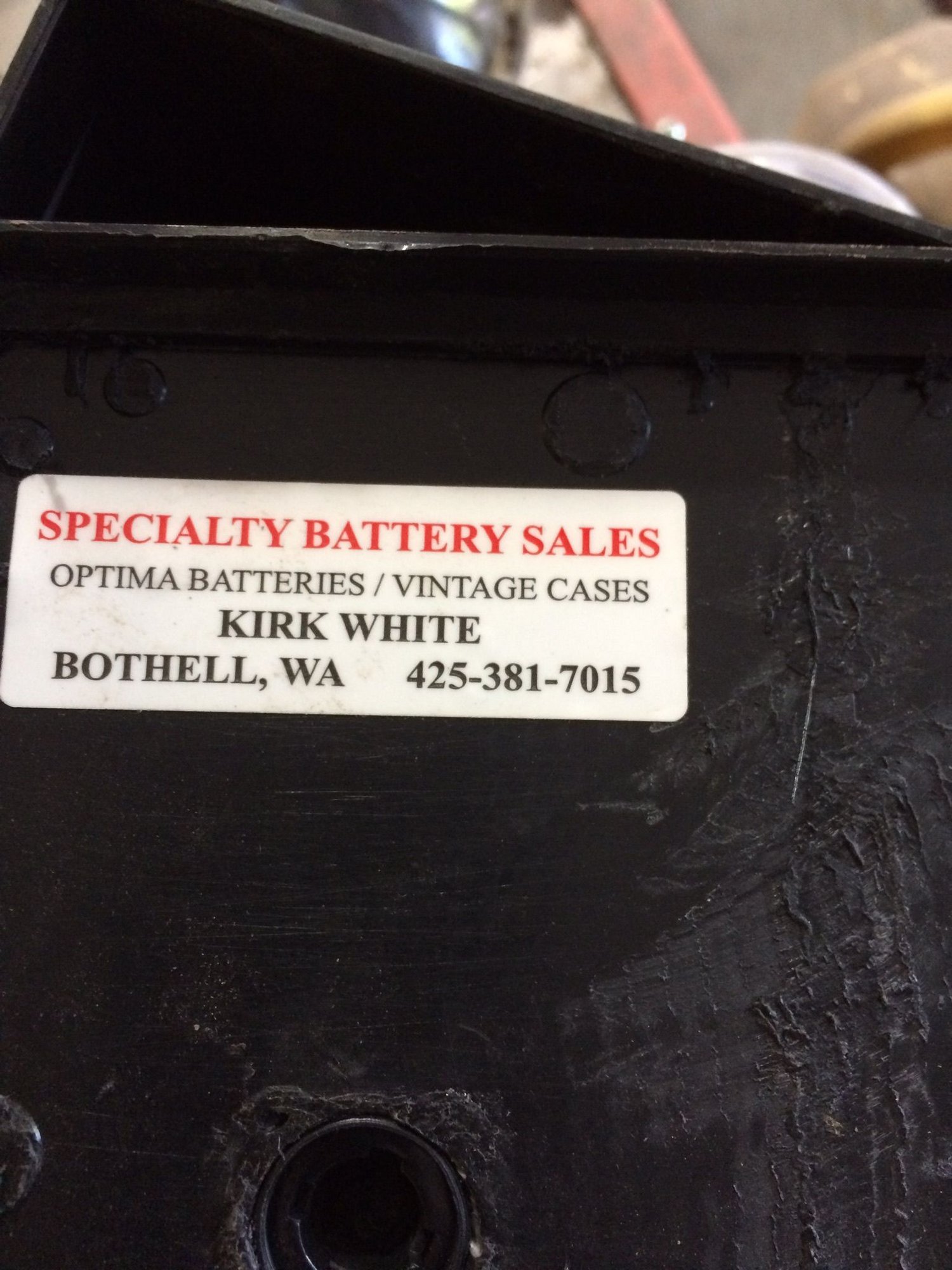 Reproduction Battery Case - Ford Truck Enthusiasts Forums