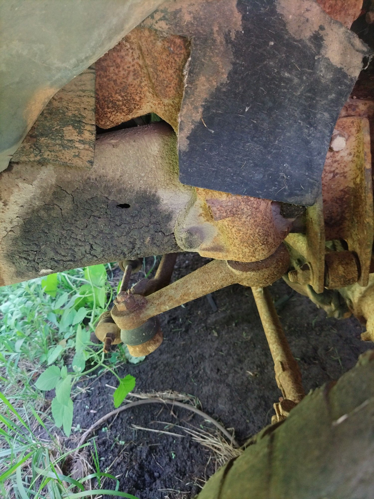 1977 F-150 4x4 Pitman arm ball stud remove/ream to 78-79 style - Ford ...