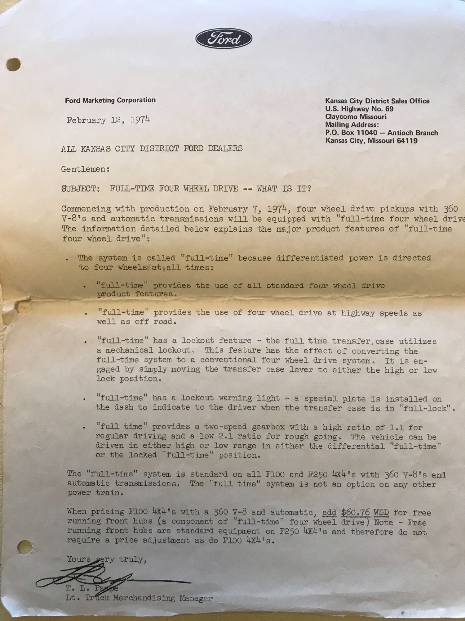 Transfer case -74 highboy - Ford Truck Enthusiasts Forums