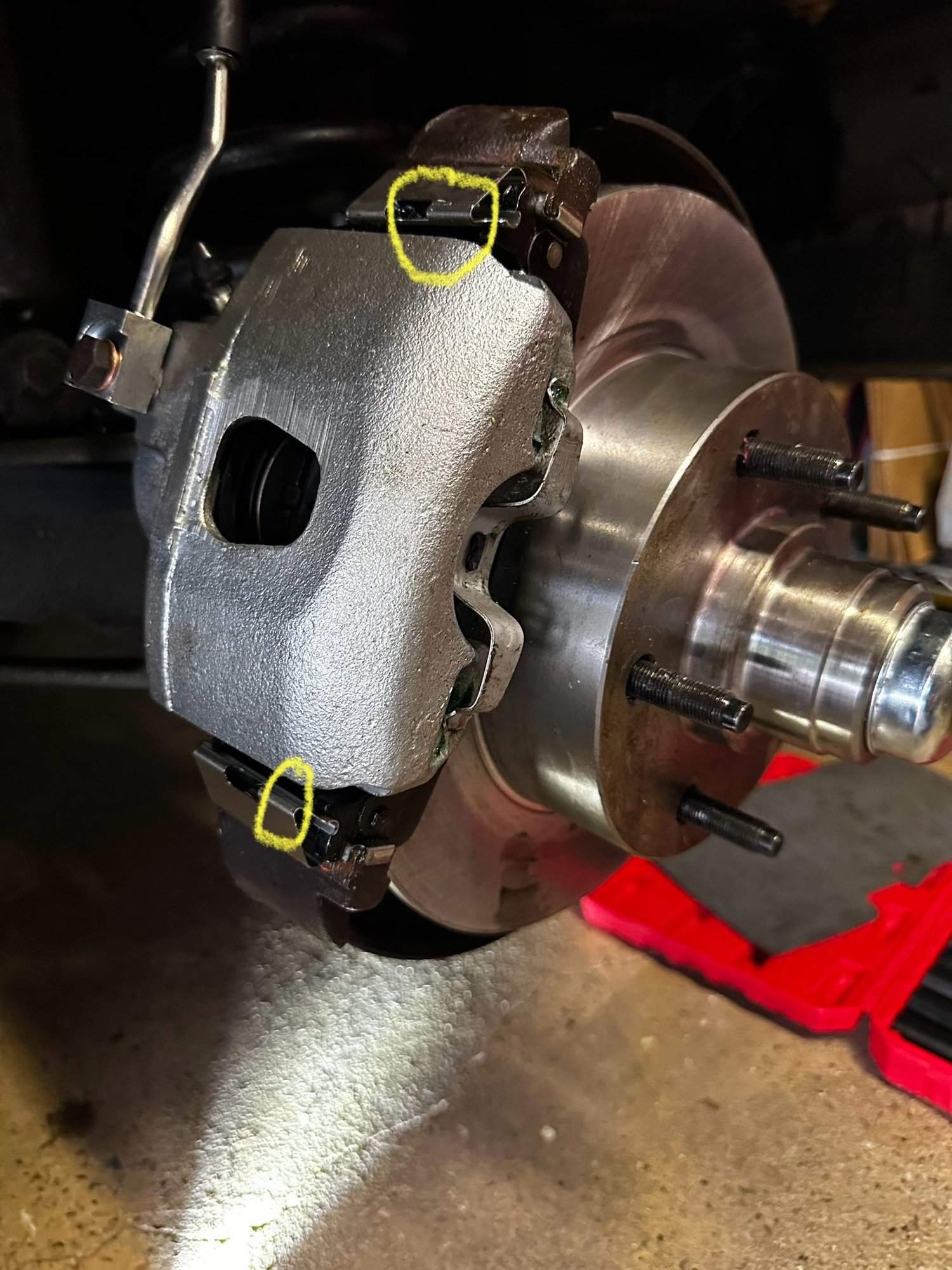 Brake Rattle Clips Hitting Wheel Weights - Ford Truck Enthusiasts Forums